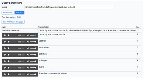 Feature To Assemble Custom Sentences Issue 4 Simonw Scotrail