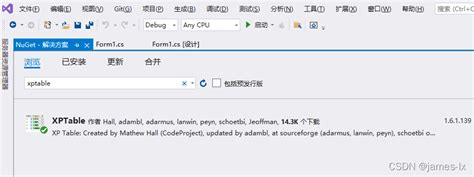 C WINFORM项目中使用XPTable控件XPTable控件使用说明一 CSDN博客