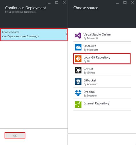 publishing to an azure web app with continuous deployment — asp 文档