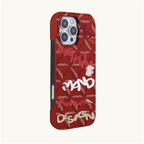 Mand Iphone Leather Case Customizable Name