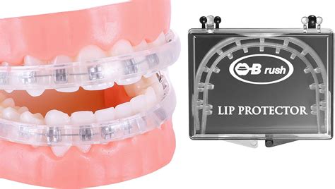 Obrush Comfort Covers For Braces Orthodontic Mouth Guard Lip Protector Wax