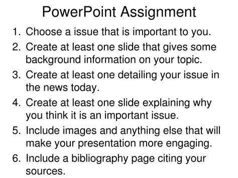 Ppt Powerpoint Assignment Powerpoint Presentation Free Download Id