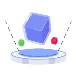 Hologram Projection Vector Images Over 860