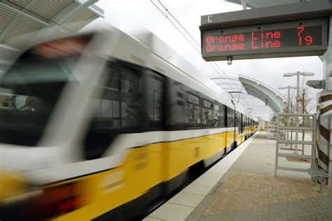Dart Rail Stations Dart Test Drives Newly Constructed Rail Line