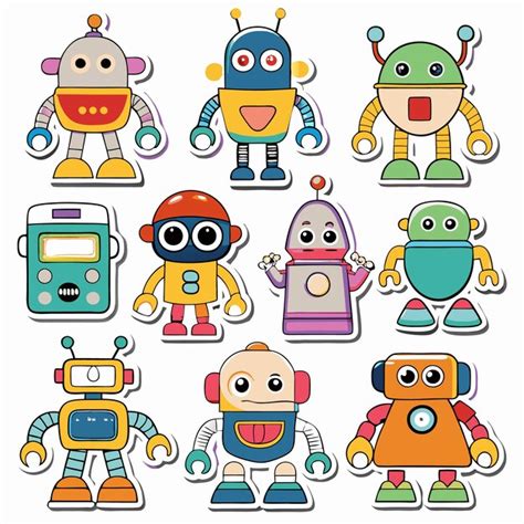 Cute Robot Sketches Images Free Download On Freepik