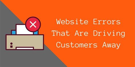 common website errors that decrease and limit sales faith ecommerce
