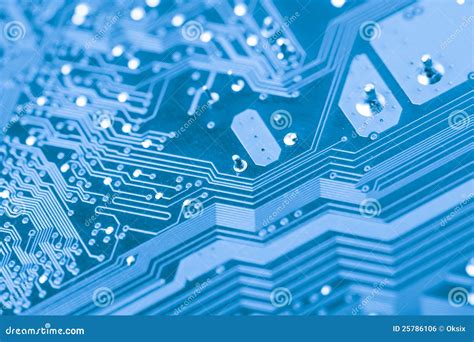 The Microchip Stock Photo Image Of Hardware Computer