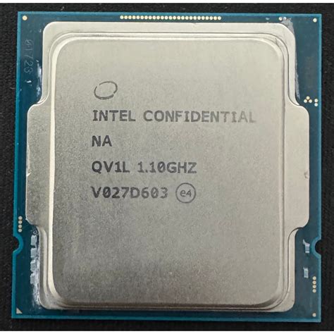 Cpu ซีพียู Intel Core I9 11900t Es Qv1l 1 1ghz Socket Lga 1200 มือสอง มีแต่ตัว Cpu Shopee