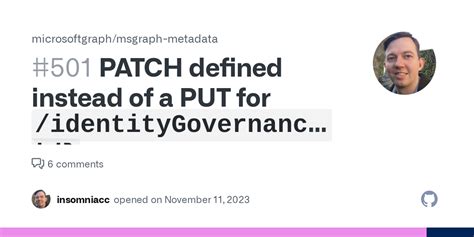 Patch Defined Instead Of A Put For ``identitygovernanceaccessreviews