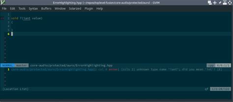 Error Highlighting In Gvimvim Is Not Cleared · Issue 422 · Neoclidecocnvim · Github