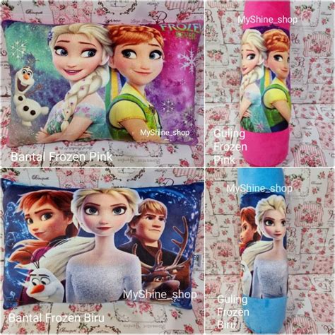 Jual Bantal Boneka Frozen Elsa Anna Guling Boneka Elsa Anna Frozen