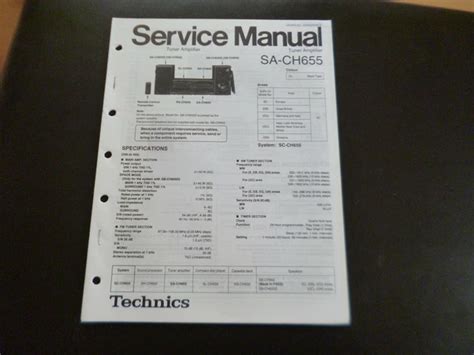 ORIGINAL SERVICE MANUAL Schaltplan Technics SE CH EUR PicClick DE