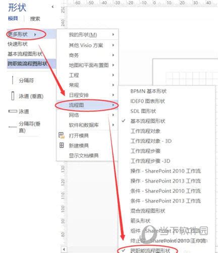 Visio如何添加泳道 绘制方法介绍 太平洋电脑网