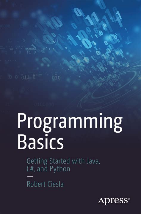 Cover Programming Basics Getting Started With Java C And Python Book