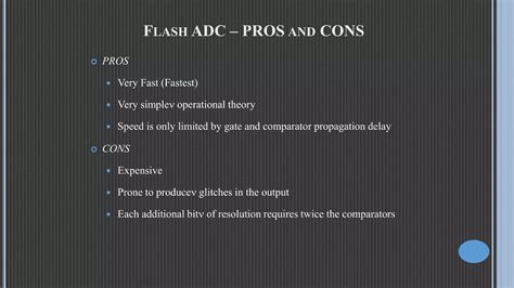 Adc Types Analog To Digital Converter Pptx Digital Audio