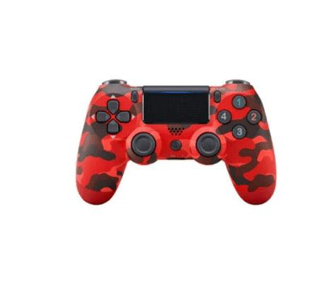 Someones In A Makro Xx Double Motor Ps4 Wireless Controller Red And Black Mood