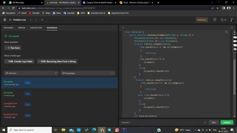 Abinash Dash On Linkedin Day61 Problemnumber62 Leetcode