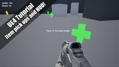 ue4 tutorial item pickups hud request youtube