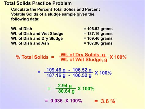 Solids Analysis Ppt