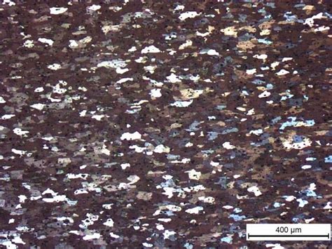 Shows The Microstructures In Welded Joint The Micrograph Of Grain