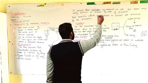 Part 2 Crystallization Ch 2 Experimental Techniques 11th Class Chemistry Youtube