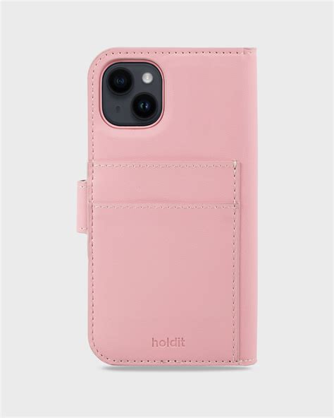 Wallet Case Magnet Pink Iphone 14 Holdit