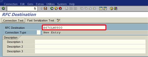 How To Create Rfc Destination In Transaction Sm Sapported