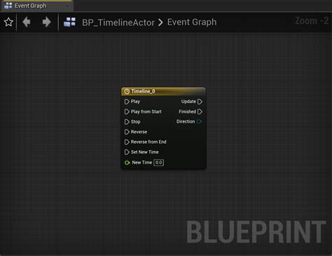 Creating Timelines Unreal Engine Documentation