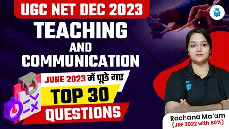 Ugc Net Paper 1 Pyqs Teaching Aptitude And Communication Questions Asked In June 2023 Jrfadda