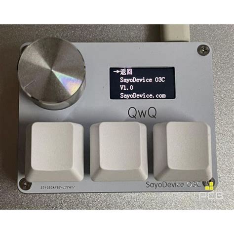 𝙇𝙄𝙈𝙄𝙏𝙀𝘿 𝙎𝙏𝙊𝘾𝙆 Sayodevice O3C OSU Mechanical Macro Keyboard Screen Knob Gaming Keyboard Rapid