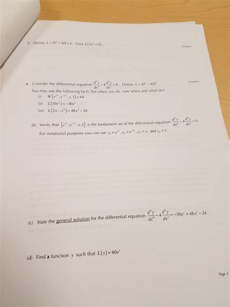 Solved Define L D Find L X Points Chegg Com