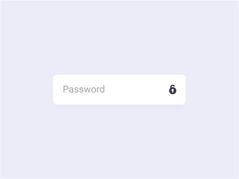 Password Error Animation 2 By Aaron Iker