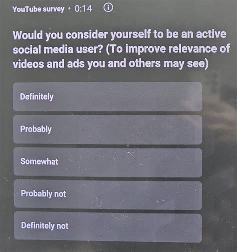 Extremely Specific Youtube Survey Questions Roddlyterrifying