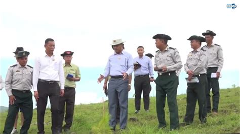 ရှမ်းပြည်နယ်ဝန်ကြီးချုပ်ဦးအောင်အောင်၊အပတ်စဥ်သန့်ရှင်းရေးဆောင်ရွက်နေမှုနှင့်၁ ၂၀၂၅ရေဝေရေလဲစိုက်ခင