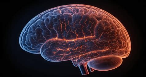 Premium Photo Illuminated Brain A Visual Representation Of Neural