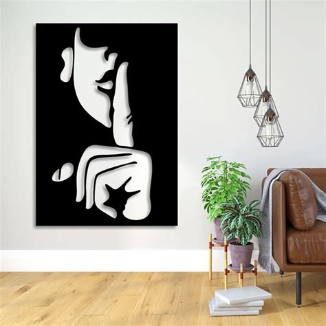 Знак тишины купить постер в Москве в интернет магазине «ПростоПостер