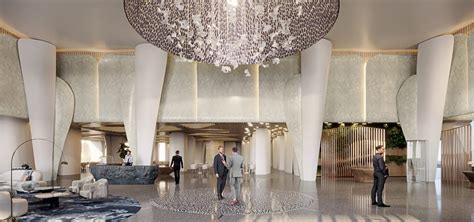 Modern Hotel Lobby Plan
