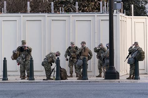Armed Services Leaders Call For Drawdown Of Capitol Guard Troops