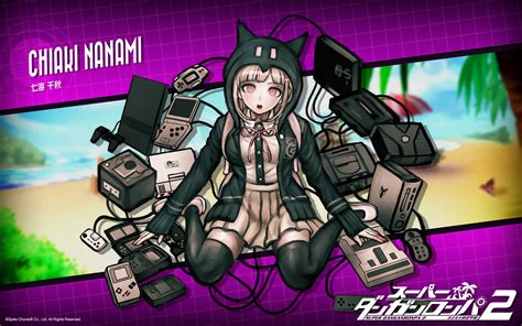 Nanami Chiaki Super Danganronpa Wallpaper By Komatsuzaki Rui Zerochan Anime