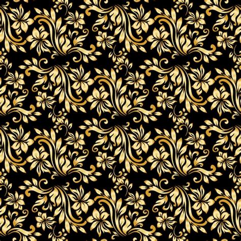 검은 배경에 고급 다 마스크 장식으로 완벽 한 패턴입니다 무료 벡터