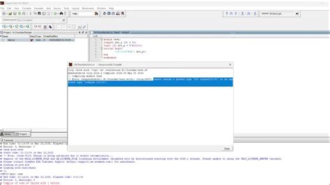 Systemverilog Packed And Unpacked Arrays Questasim Youtube