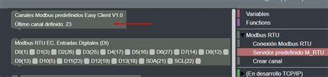 Configuración De Canales Rtu Predefinidos Easy Client Microdesys