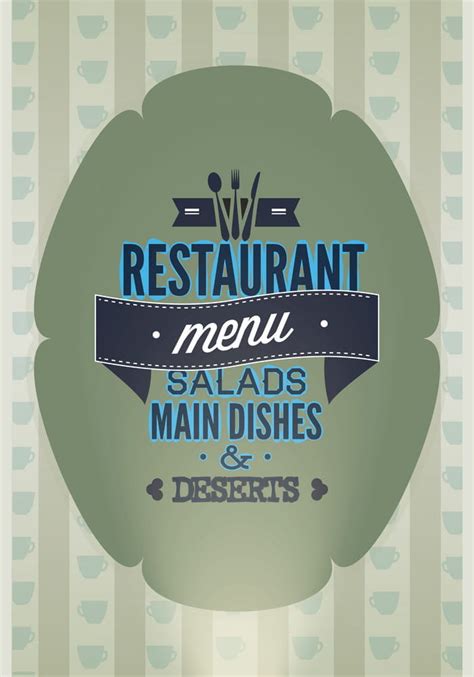 타이포그래피와 장식 벡터 Ai Eps Uidownload