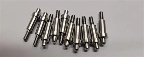 Cnc Turning Stainless Steel Pin With Thread Jtr