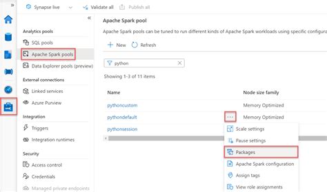 Azure Synapse Spark External Python Packages Dustin Vannoy