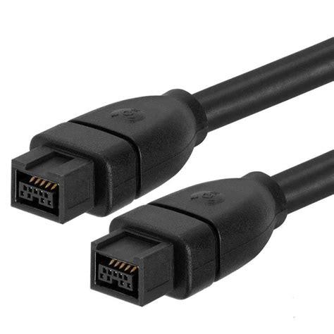 Cable Firewire 800 Ieee 1394b 9 Pines A 9 Pines 1 8 M Negro
