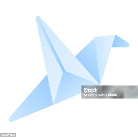 종이를 장식적인 모양과 그림으로 접는 예술 현대적인 스타일의 종이 접기 아이콘 고체에 대한 스톡 벡터 아트 및 기타 이미지 고체 공예 그라데이션 Istock