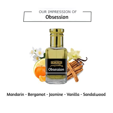 Obsession Attar Warm Oriental Spicy Concentrated Perfume For Men