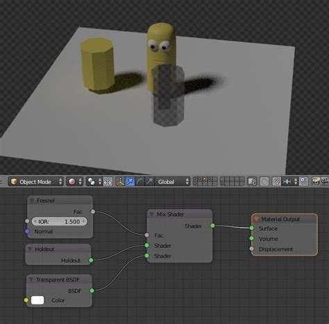 Cycles Render Engine Make An Object S Visibility Controlled By Another Object Or An Empty