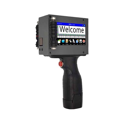 Printer Jet Portable Handheld Printer 127mm Lot Qr Code Barcode
